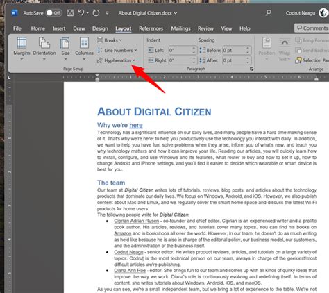 How To Change The Layout Of A Document In Microsoft Word