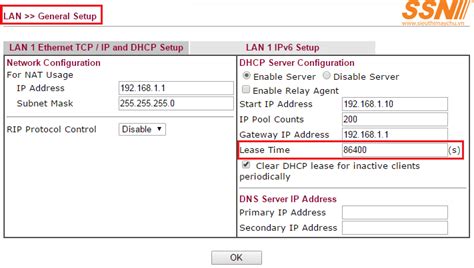 Cấu hình DHCP Server trên Router Draytek Siêu thị máy chủ