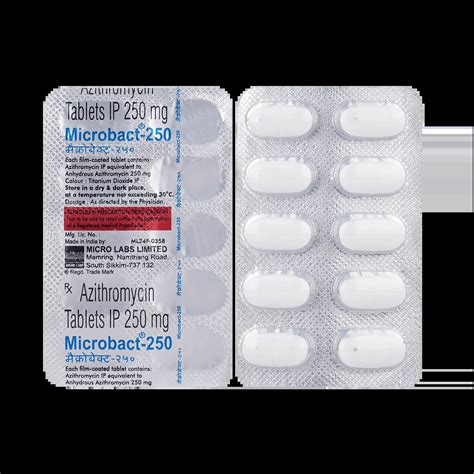 Microbact 250 Tablet View Usage Side Effects Price And Subtitute