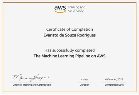 Evaristo Rodrigues On Linkedin Awstraining Awscloud Awsml