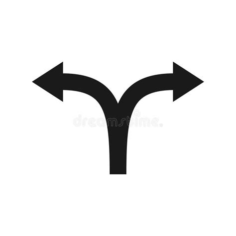 branching arrow stock illustrations 371 branching arrow stock
