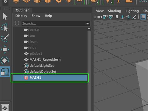 Creating A Simple Maya Mash Network John Player