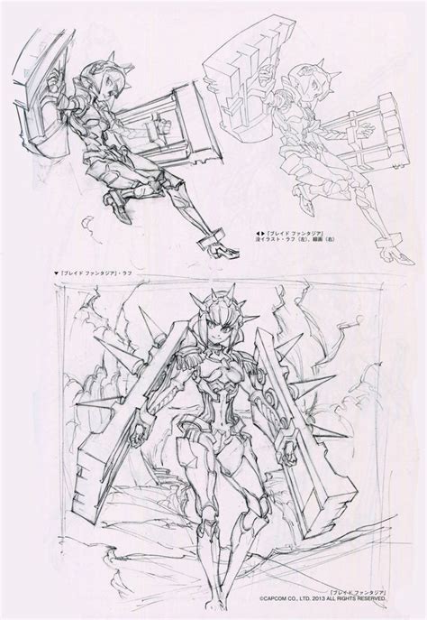 Video Games Densetsu Illustration Character Design Concept Art