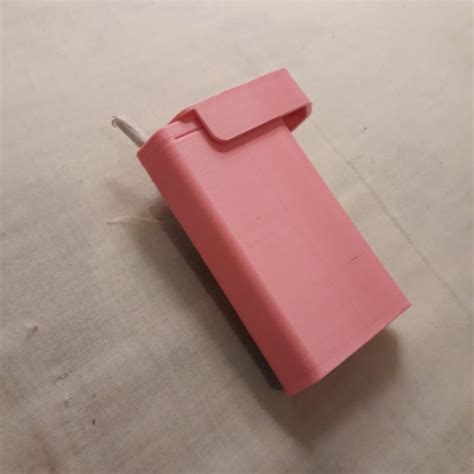 3d Printable Simple Cigarette Case By Mateo Ezequiel Moreno Fraschetto