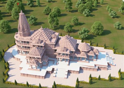 Ram Mandir Aerial View Artofit