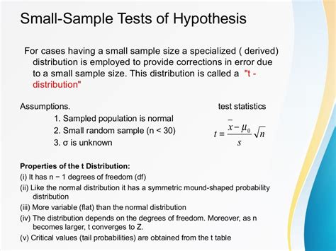 Test Of Hypothesis T