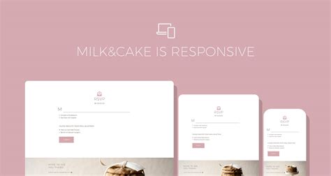 Milkandcake Bootstrap 4 Wedding Theme On Behance