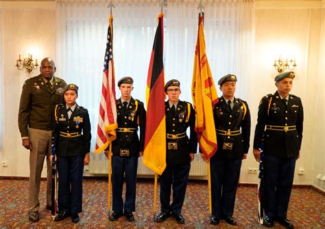 Vilseck High School Army Jrotc Support United States Army Garrison