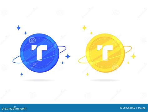 Tusd Coin Cryptocurrency Concept Banner Background Cartoon Vector 248569251