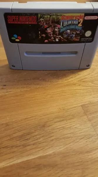Donkey Kong Country 2 Diddys Kong Quest Snes Super Nintendo Eur 2979