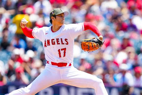 ＜エンゼルス・ツインズ＞力投する大谷（撮影・会津 智海） ― スポニチ Sponichi Annex 野球
