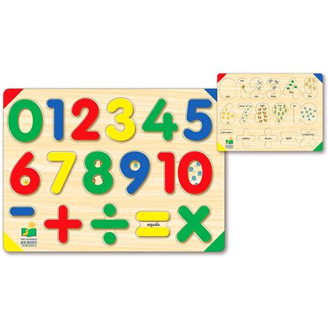 The Learning Journey Lift And Learn Numbers Puzzle Playone