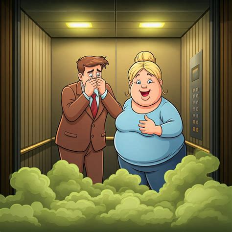 Ai Fat Girl Fart Art Elevator 5 By Iluvgirlfarting On Deviantart