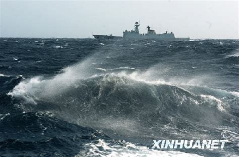 护航编队顺利穿过印度洋阿拉伯海大风浪区 图 搜狐新闻