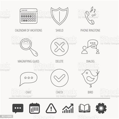 전화 벨소리 수다 말풍선을 아이콘 Brand Name Online Messaging Platform에 대한 스톡 벡터 아트 및