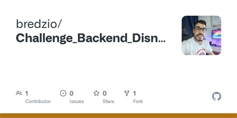 GitHub Bredzio Challenge Backend DisneyAPI