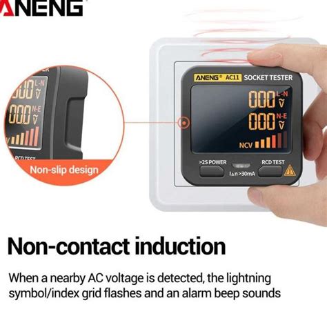 Jual Aneng Stop Kontak Voltage Tester Grounding Polarity Phase Check