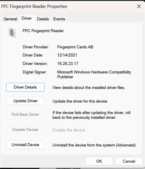 Fingerprint Reader Not Working Rlenovolegion
