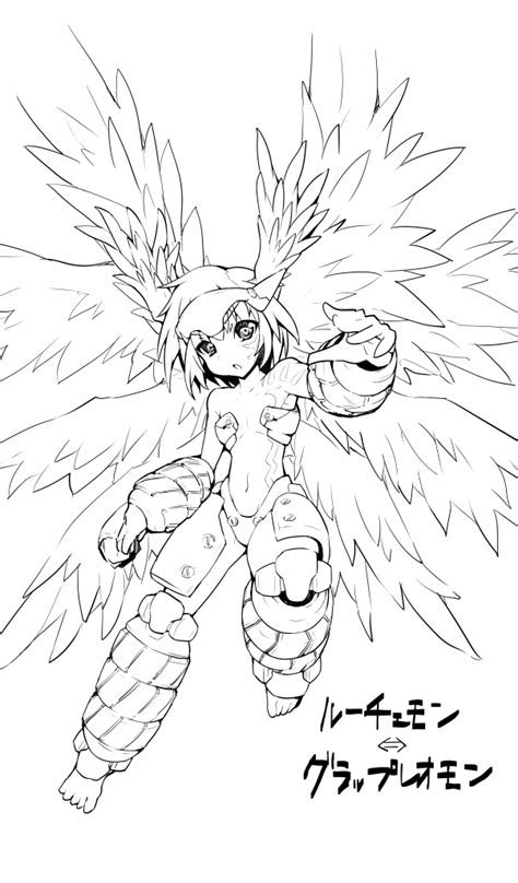 Grappuleomon Lucemon Digimon Original Digimon Creature Fusion