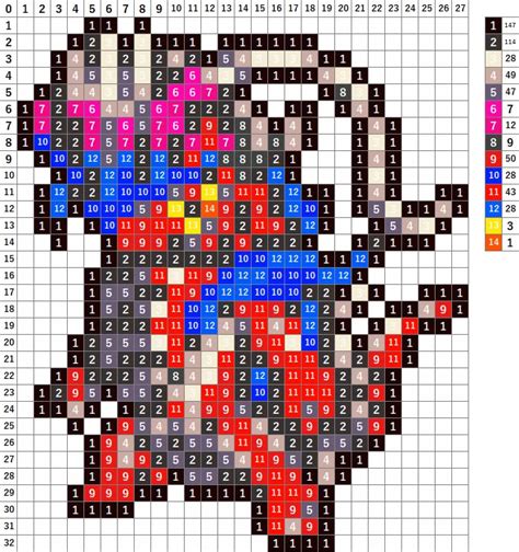Pokemon Cross Stitch Pixel
