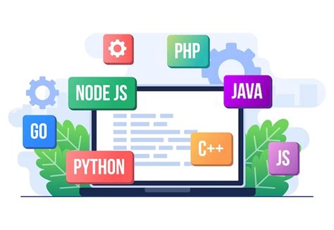 desarrollo de la web vector premium