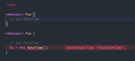 Duplicate Symbol Declarations For Duplicates Namespaces In Single File