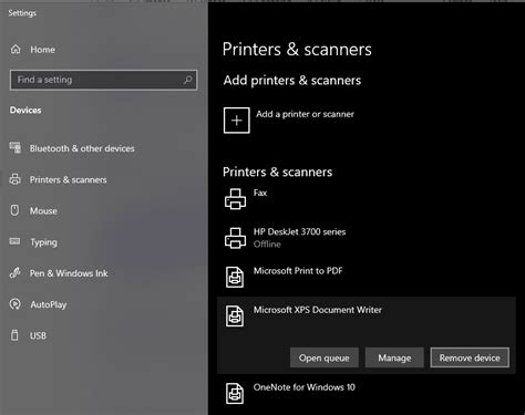 How To Remove The Xps Document Printer Option From Windows 10 Technipages