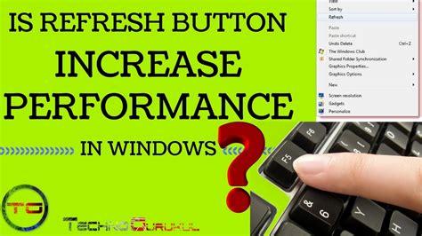 Hindi What Exactly Refresh Button Does In Windows System Youtube
