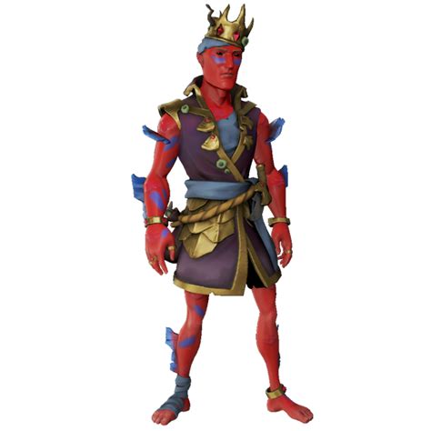 Ruby Splashtail Monarch Costume The Sea Of Thieves Wiki