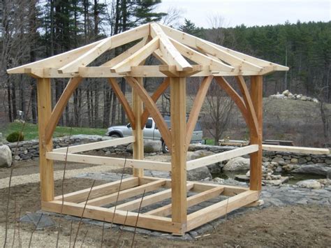 Post And Beam Gazebo The Best Picture Of Beam