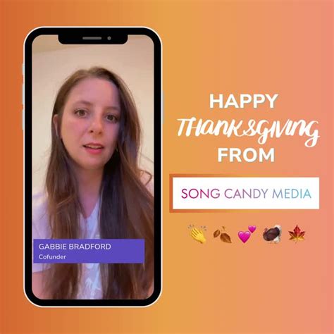 Christine Hunt On Linkedin Our Song Candy Media Team Wishes You A Happy Thanksgiving 🙏
