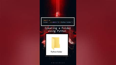 How To Create A Folder Using Python Pawansrikanth2005 Pawansrikanth
