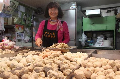 台中市第五市場老攤丸東商行 香菇魚丸湯40年好味道 旅遊 中時