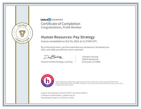 Pratik Morekar On Linkedin Certificate Of Completion