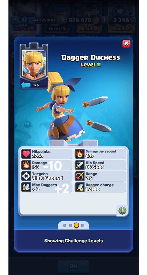 Dagger Duchess Idea R Clashroyale