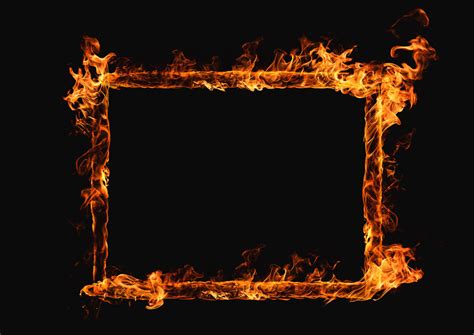 Fire Frame Png Hd Webframes Org