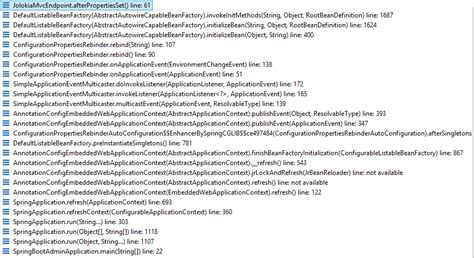 Jolokiamvcendpointafterpropertiesset Is Called Twice · Issue 10479