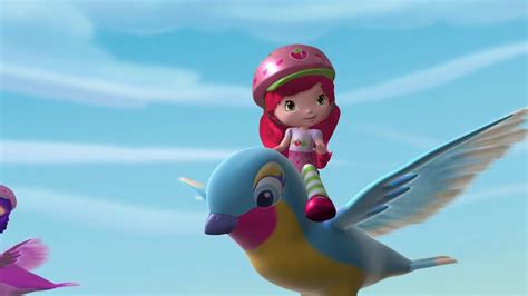 Tarta de Fresa libera a un pájaro Rosita Fresita Wildbrain Niños