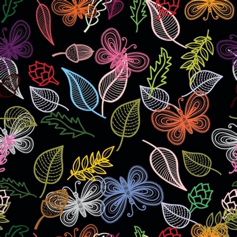 Premium Vector Vector Decorative Seamless Pattern