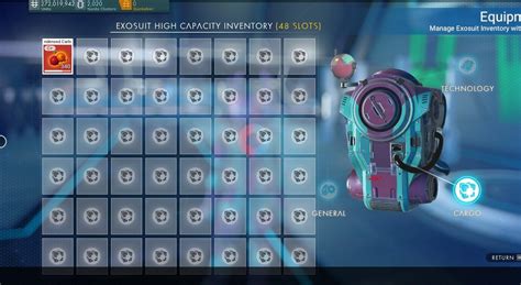 Nms Increase Exosuit Technology Slots