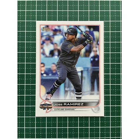 ★topps Mlb 2022 Update Asg 22 Jose Ramirez Cleveland Guardians インサート