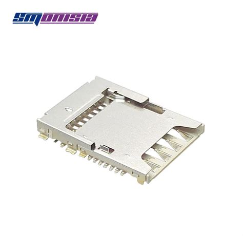 Pcs MICRO SIM Card Socket Combo TF Card Conctor Mobile Phone Card Socket In Connectors From