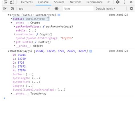 html dom window crypto属性用法及代码示例 纯净天空