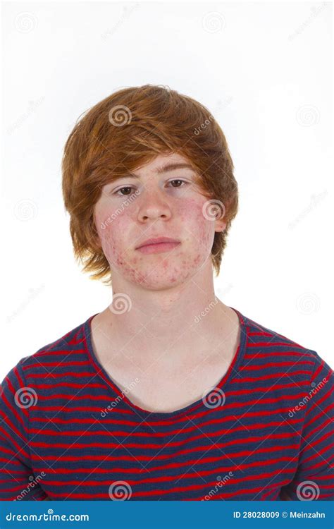 Aantrekkelijke Jongen In Puberteit Stock Afbeelding Image Of Gelukkig