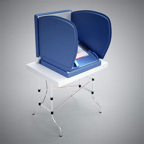 전자 투표 기계 3d 모델 49 3ds Max Free3d
