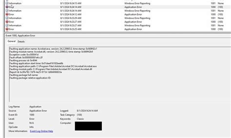 Abobe Acrobat Instantly Crashing When Opening Pdfs Adobe Product