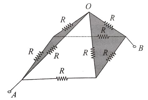 In The Given Figure R 3omega Determine Equivalent Resistance Bet