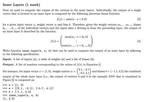Solved Output Layer Mark Now To Compute The Combined Chegg