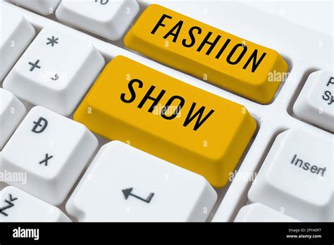 Conceptual Display Fashion Show Business Overview Exibition That Involves Styles Of Clothing