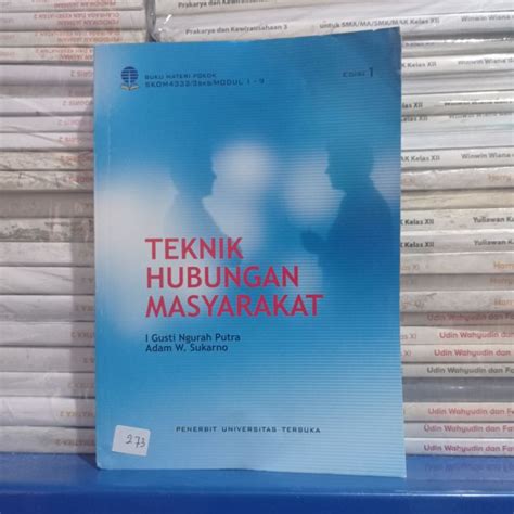 Jual Buku Bekas TEKNIK HUBUNGAN MASYARAKAT BY I GUSTI NGURAH PUTRA